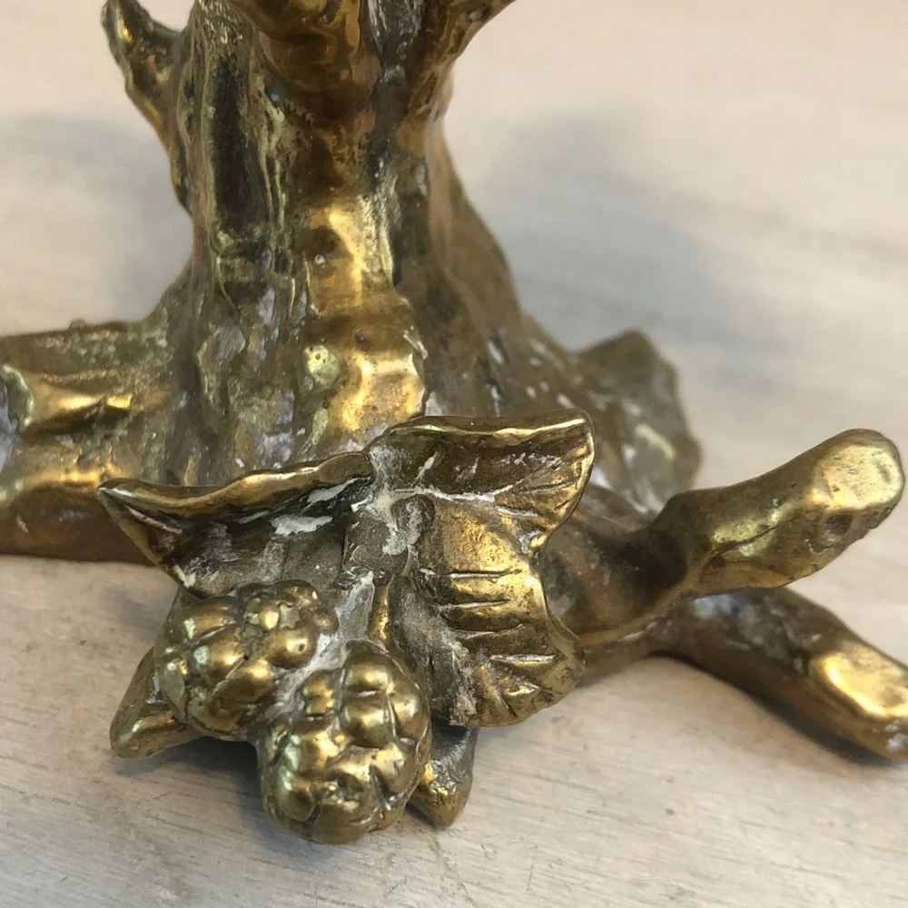 unbranded | Accents | Vintage Mid Century Modern Grandmacore Brass Love ...
